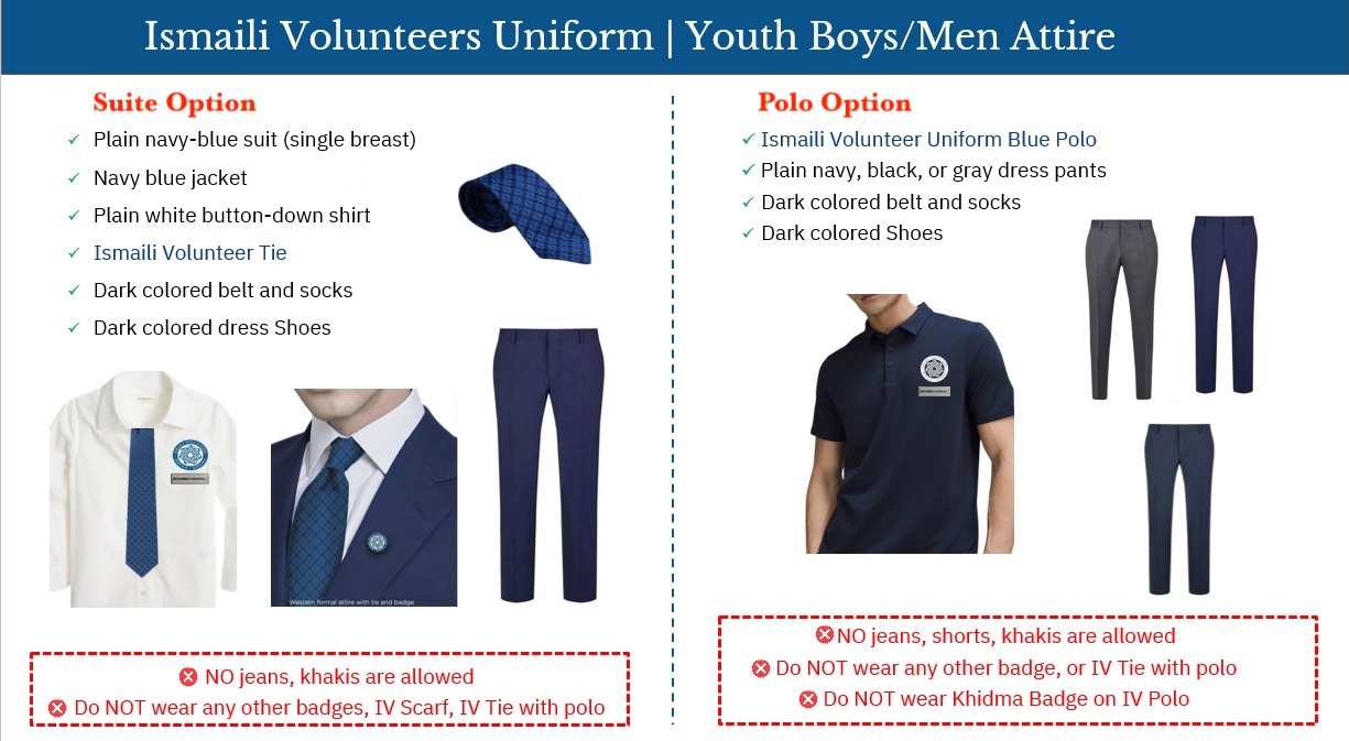 NE Ismaili Volunteer Uniform Order Form - Page 1 of 5 (Volunteer Info)